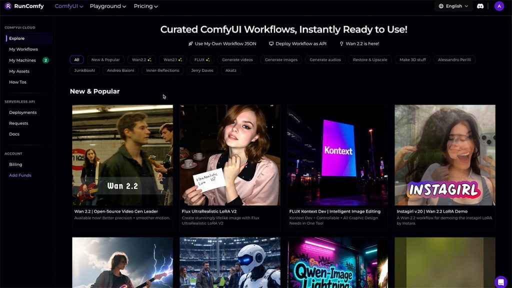 【ComfyUI】初心者向け！RunComfyではじめる画像・動画生成AI入門ガイド - 株式会社火燵(こたつ)